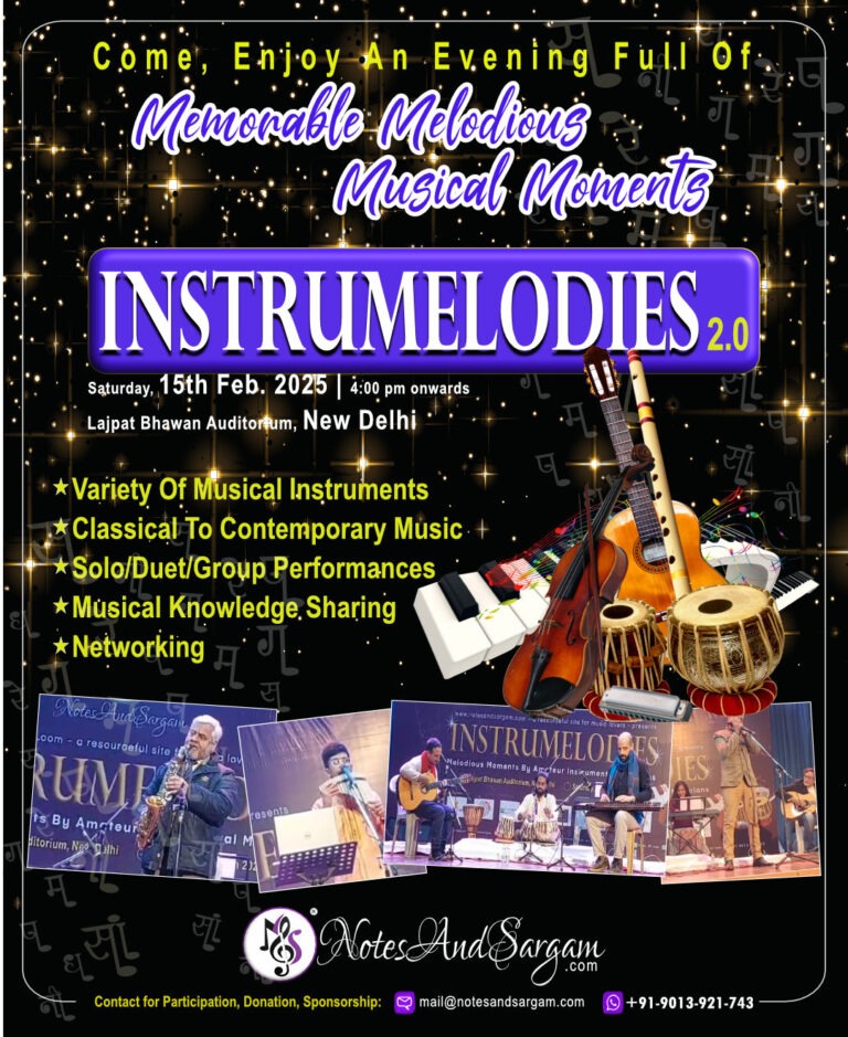 Free Sargam Notations Of Songs And Tunes